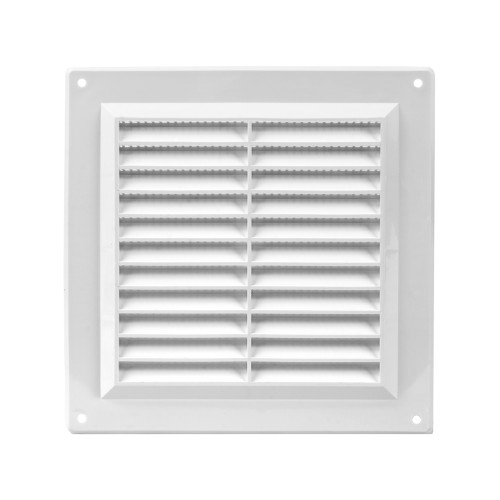 PLASTIC GRILLES, FLANGES, ADAPTERS