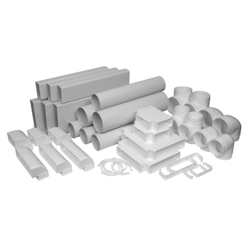 PLASTIC RECTANGULAR AND ROUND SYSTEM